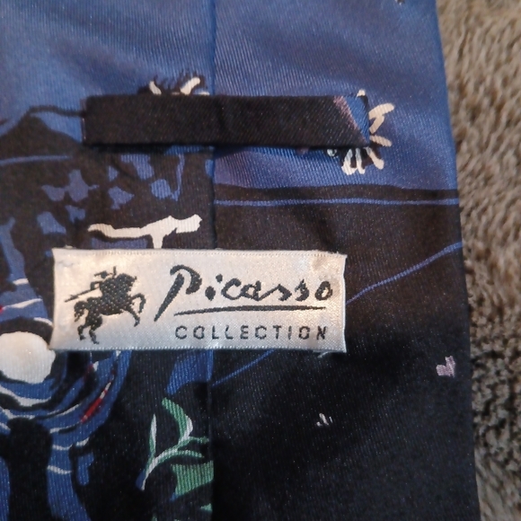 Picasso | Accessories | Picasso Collection Tie Mens Nocturnal Landscape ...
